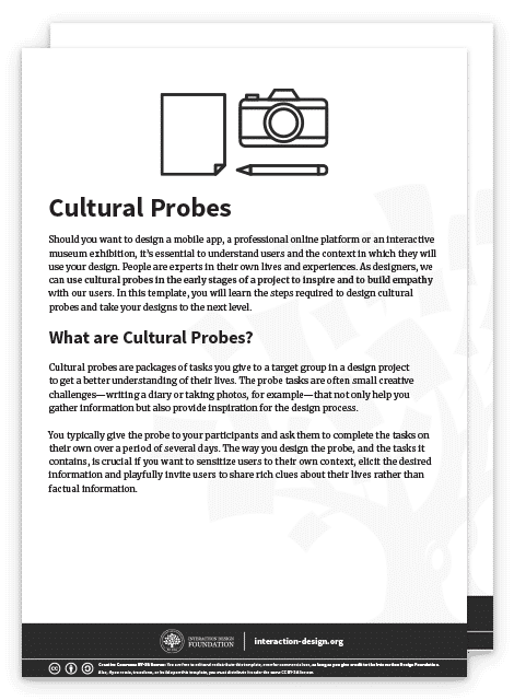 What are Cultural Probes? | IxDF
